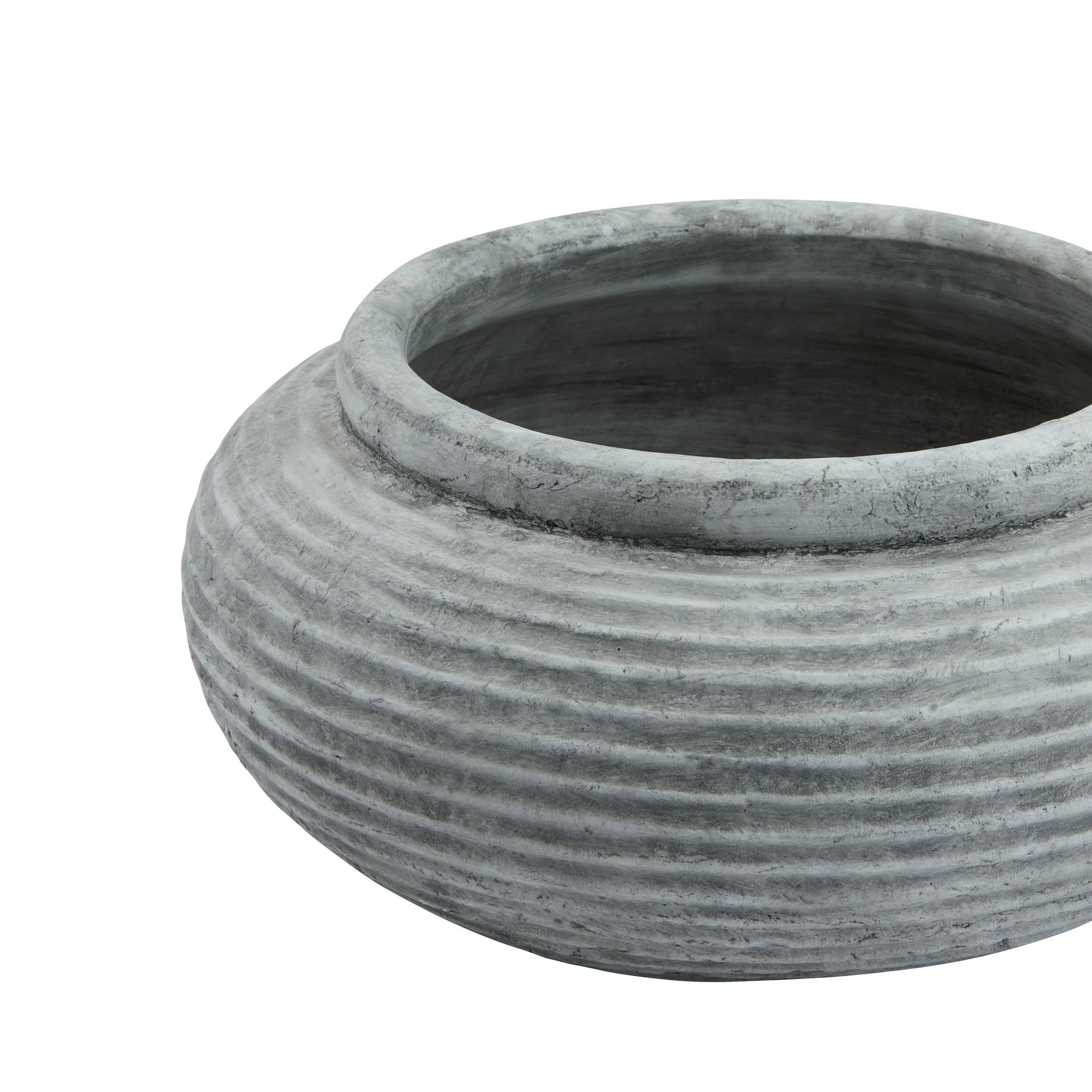 Athena Round Ribbed Planter - Supreme Home & Outdoor Leisure Limited